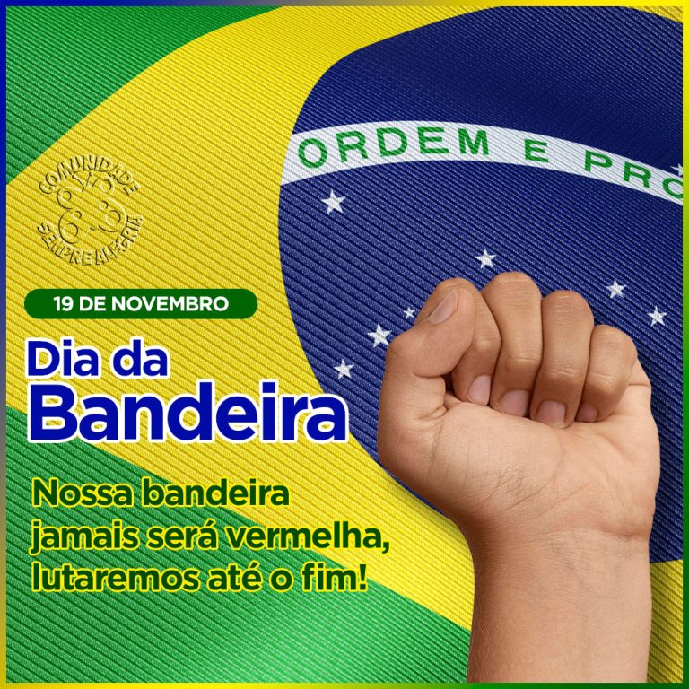 19 de Novembro - Dia da Bandeira - Sempre AlegriaSempre Alegria